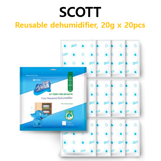 SCOTT All Seasons Moisture Remover Closet Perfect Dehumidifying Agent ...