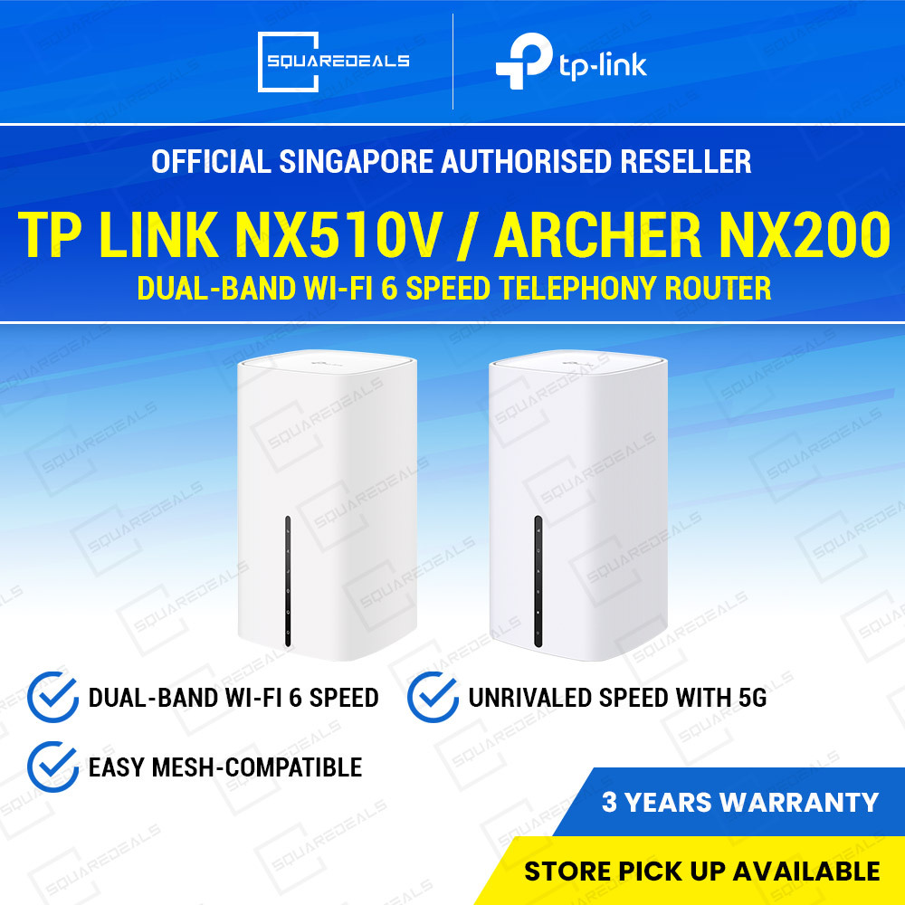TP Link NX510V 5G AX3000 / Archer NX200 5G AX1800 Dual-Band Wi-Fi 6 ...