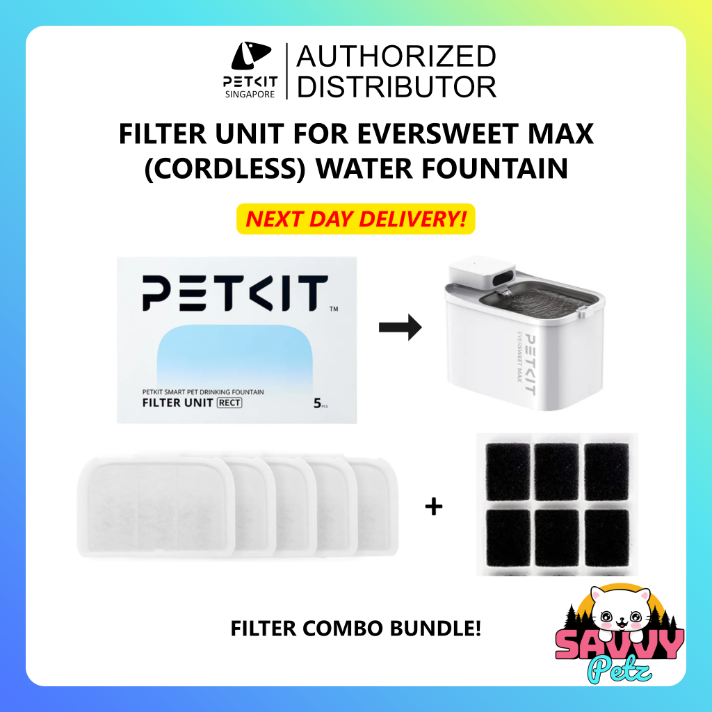 *NEW ARRIVAL!* Petkit Water Filter for Eversweet Max Cordless Fountain ...