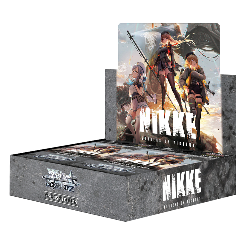 GODDESS OF VICTORY Nikke English Weiss Schwarz Booster Box Trial ...