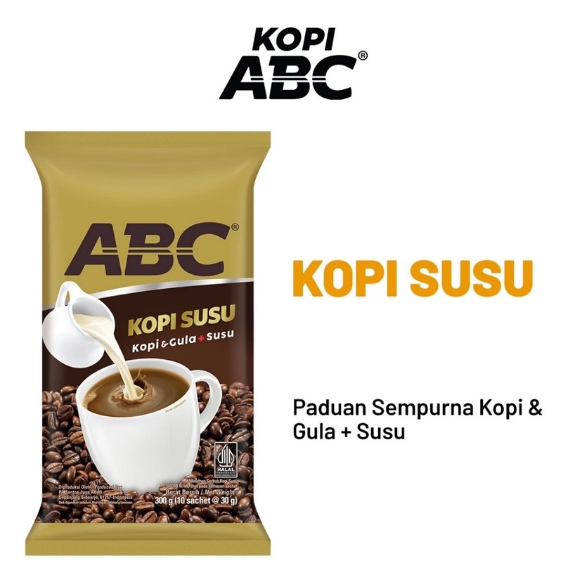 ABC COFFEE WITH MILK ORIGINAL / ABC KOPI SUSU ABC / ABC ORIGINAL COFFEE ...