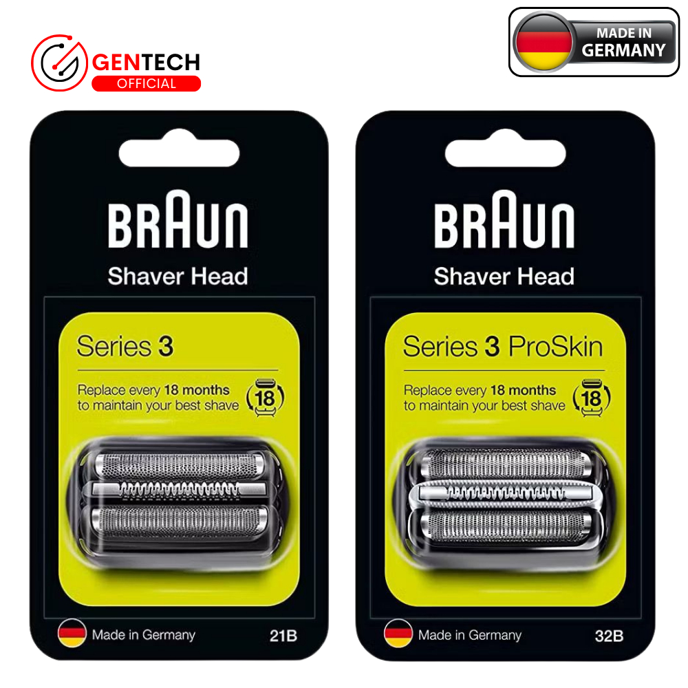 (SG) Braun Series 3 Electric Shaver Replacement Head Foil 21B / 32B ...