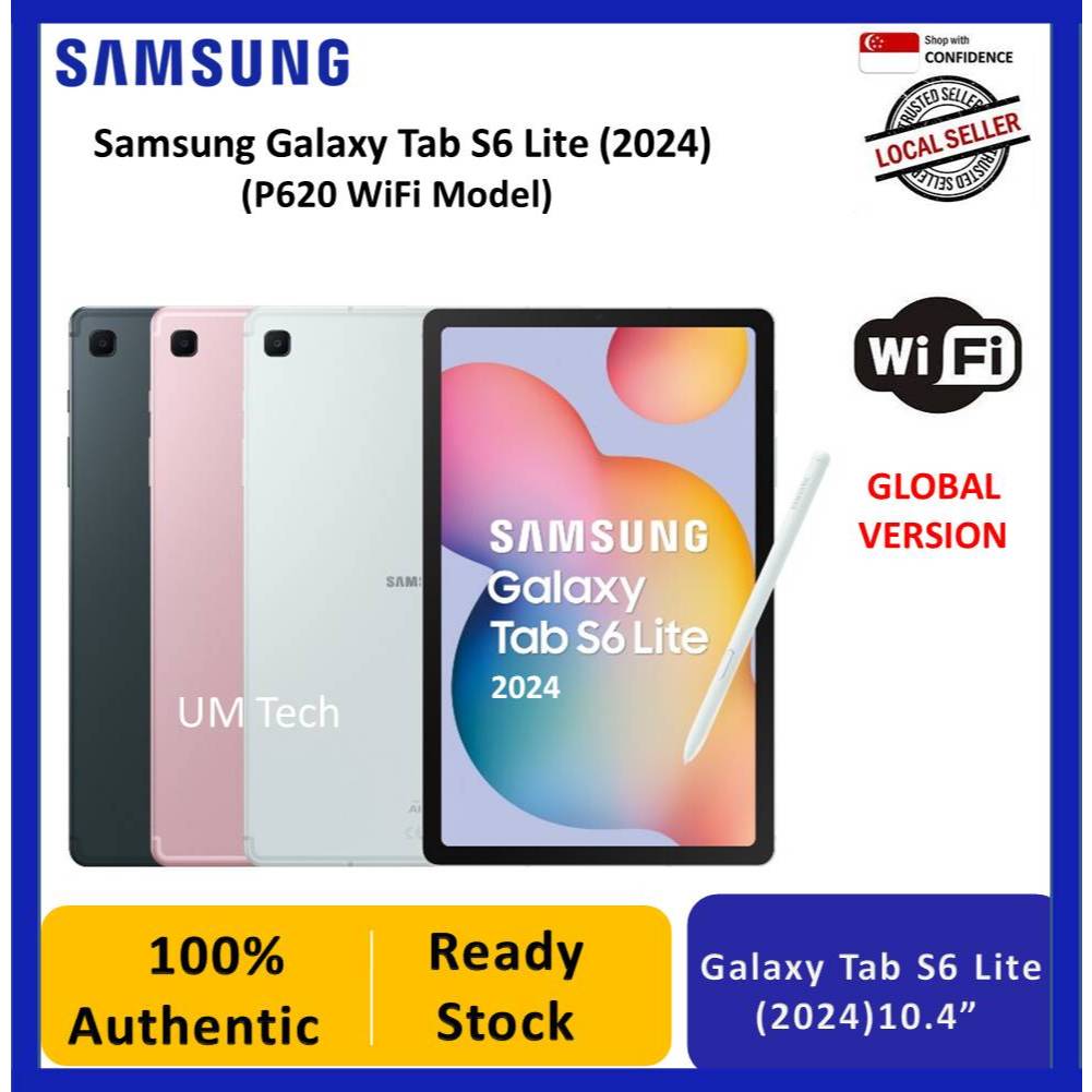 Samsung Galaxy S6 Lite ( P620) | WiFi Model | 4GB 128GB / 4GB 64GB | S Pen included - 2024 Model ...