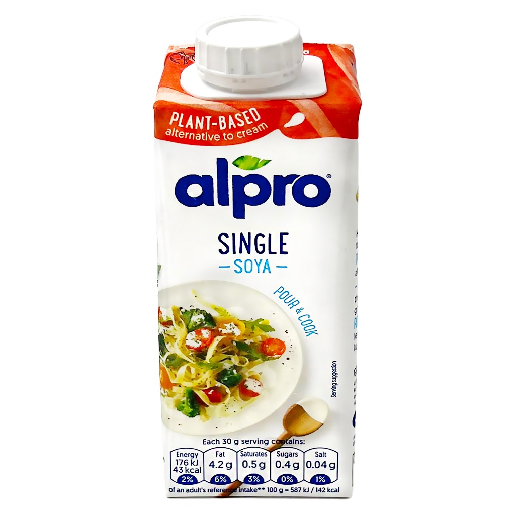 Alpro Soya Cuisine Single Cream 250ml [CHILLLED] | Shopee Singapore