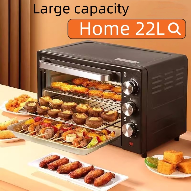 TWSG 22L Electric Oven Convection Toaster Timer Multi functional oven ...