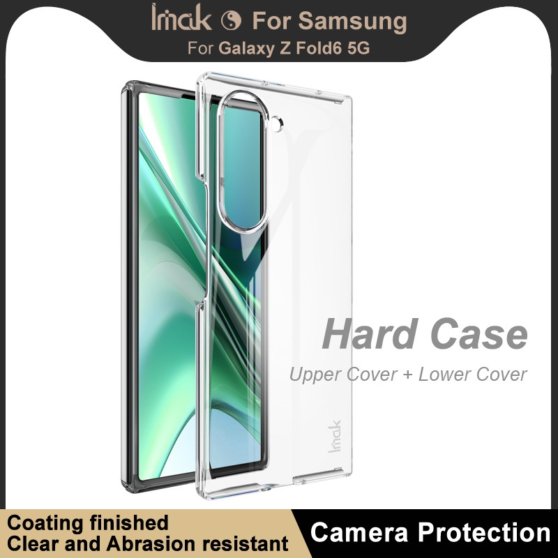 Z Fold 6 5 4 3 2 5G - Imak Pro+ 2 Piece Full Coverage Crystal Clear ...