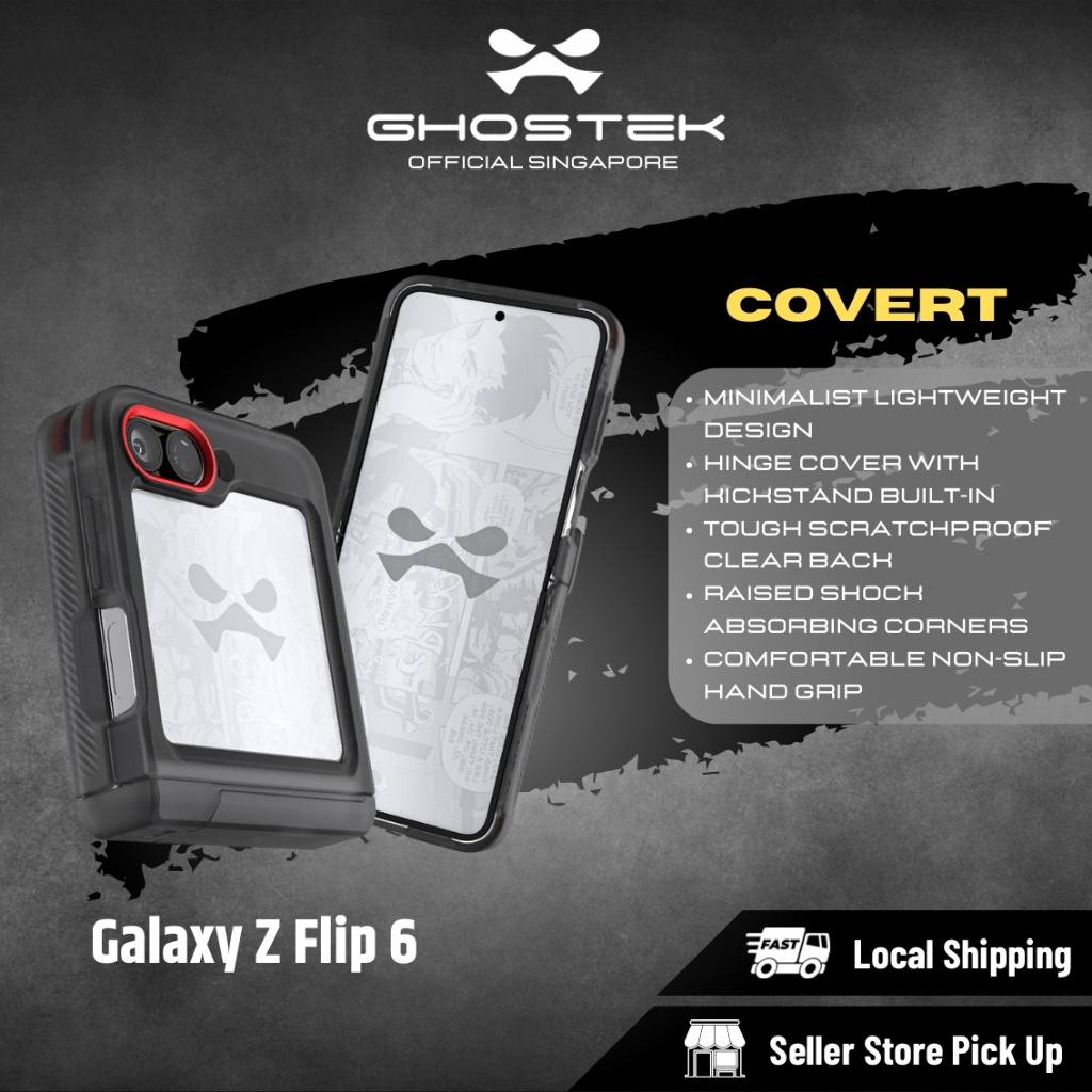 Ghostek Covert Case For Samsung Galaxy Z Flip 6/Flip7 FE | Shopee Singapore