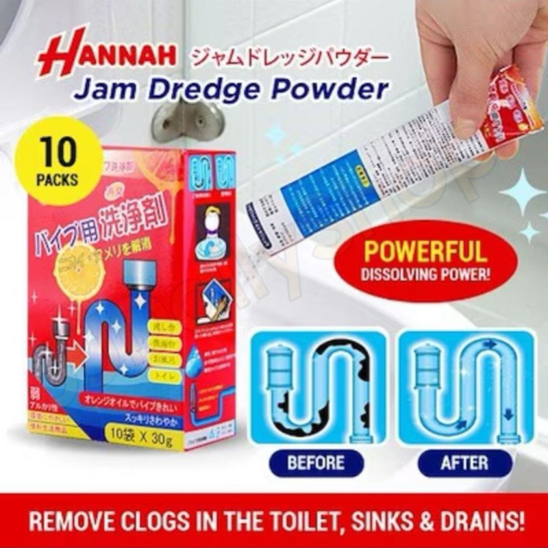 [SG Ready Stock] Hannah Drain Pipe Cleaner Unclog Drain Piping ...