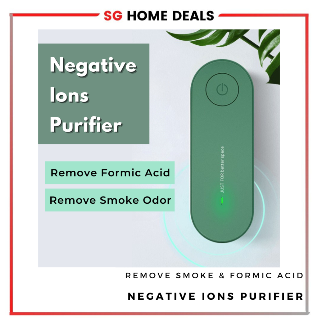 Portable Negative Ions Air Purifier Air Purification Air Freshener ...