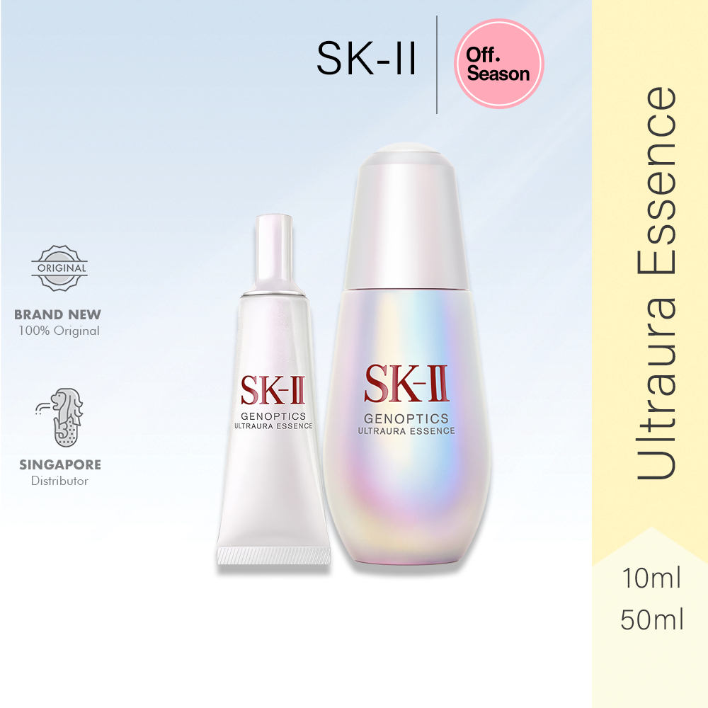 SK-II Genoptics Ultraura Essence 10ml / 50ml [SK2 / SK-2 / SKll / SKii Whitening Serum] | Shopee ...