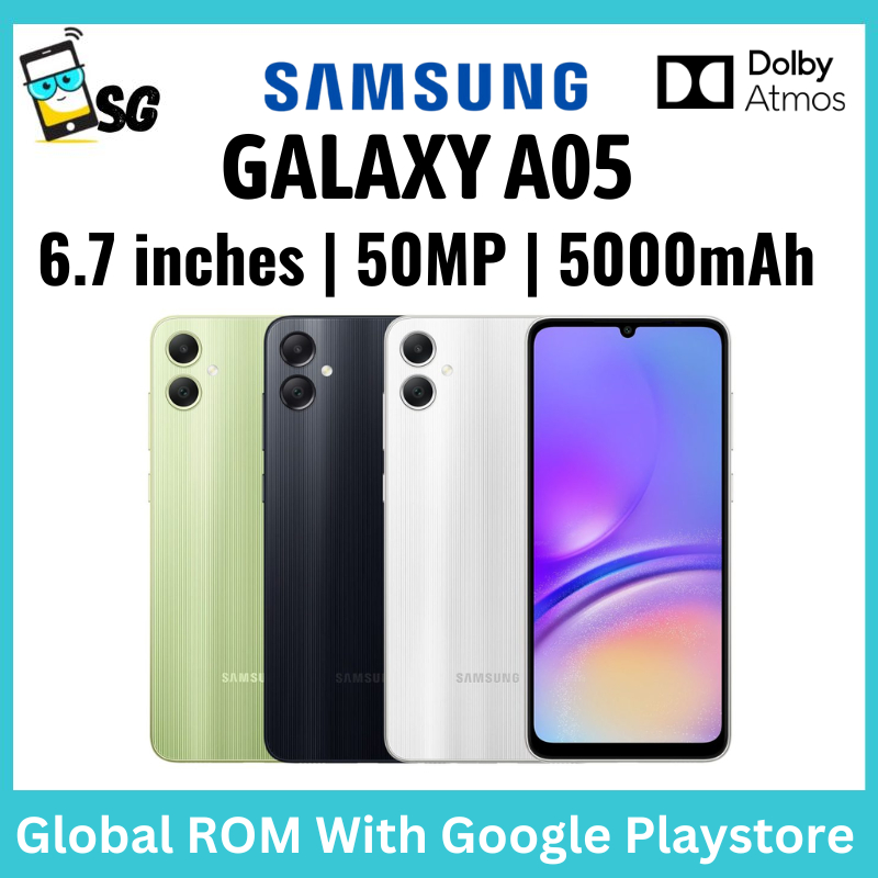 Samsung A05 4G (6/128GB) (4/64GB) | 50MP Main Camera | 5000mAh Battery ...