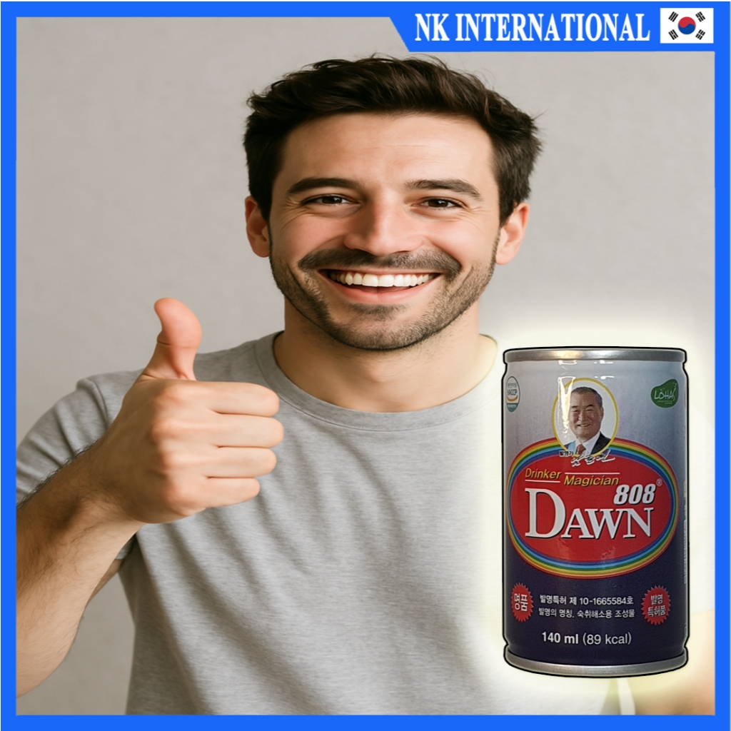 Dawn 808 – Korea’s Leading Hangover Relief Drink(140ml x 2 can) | Shopee Singapore