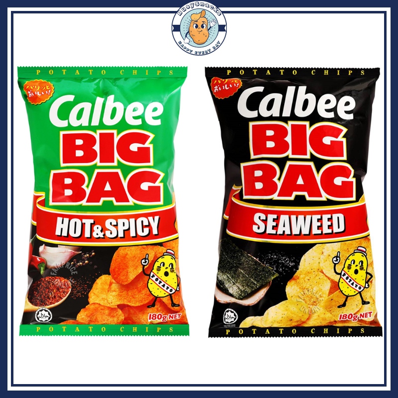 Calbee Big Bag Potato Chips 180g/72g | Shopee Singapore
