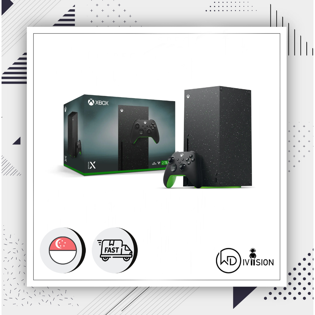 Microsoft Xbox Series X 2TB Console - Galaxy Black Special Edition ...