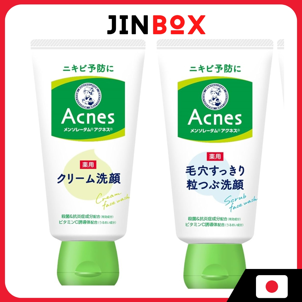 Rohto Mentholatum Acnes Facial Wash, Acne Prevention Medicated ...