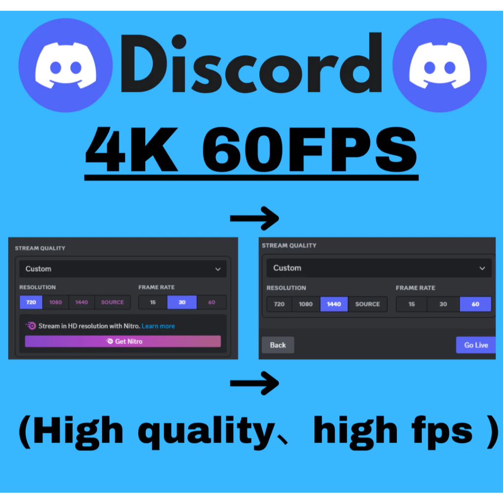 Discord 🔥 4K 60 fps Plugin for without nitro [LIFETIME ] (MAC OS ...