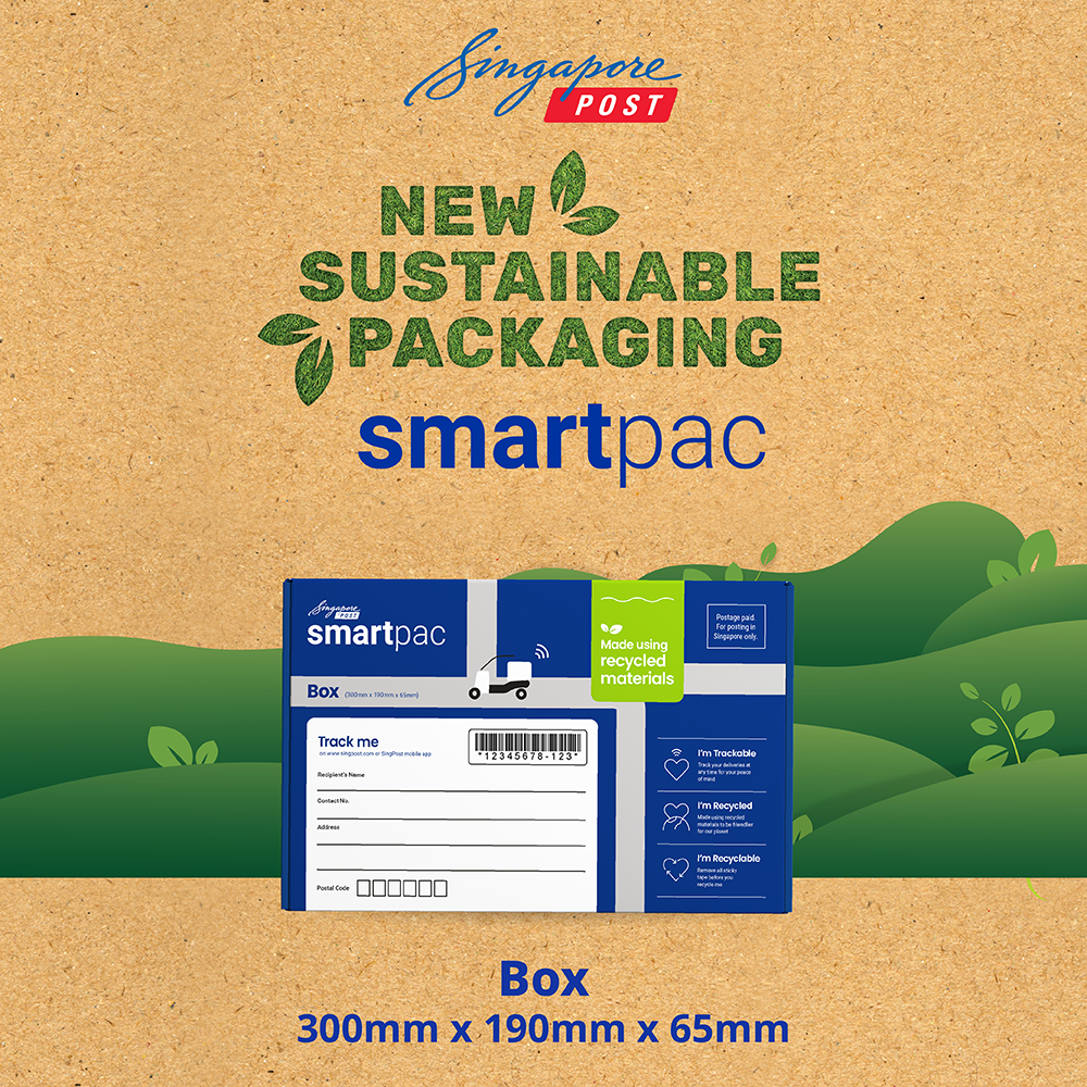 [SINGPOST] smartpac - A postage-paid packaging for local delivery ...