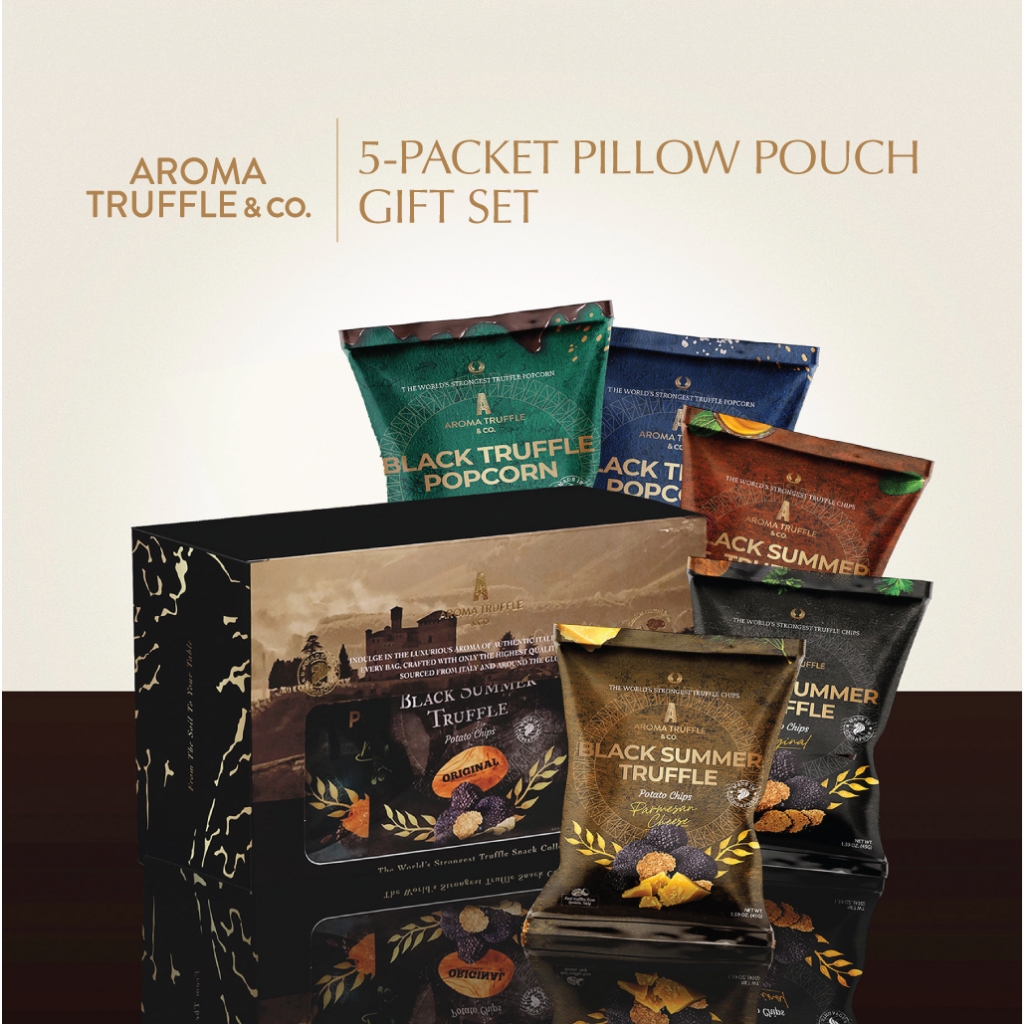 Pillow Pouch Collection - 5 Flavours Mini Truffle Chips/Popcorn (45g ...