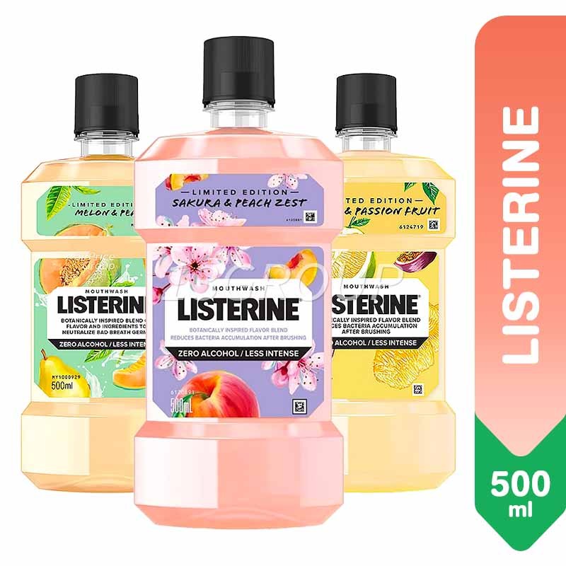 Listerine Mouthwash Limited Edition / Antiseptic Oral Rinse for Long ...