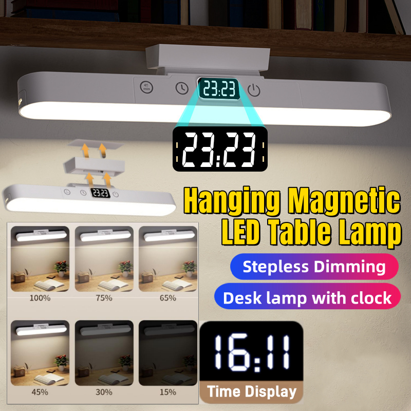 SG Local- Hanging Magnetic LED Table Lamp Chargeable Stepless Dimming ...