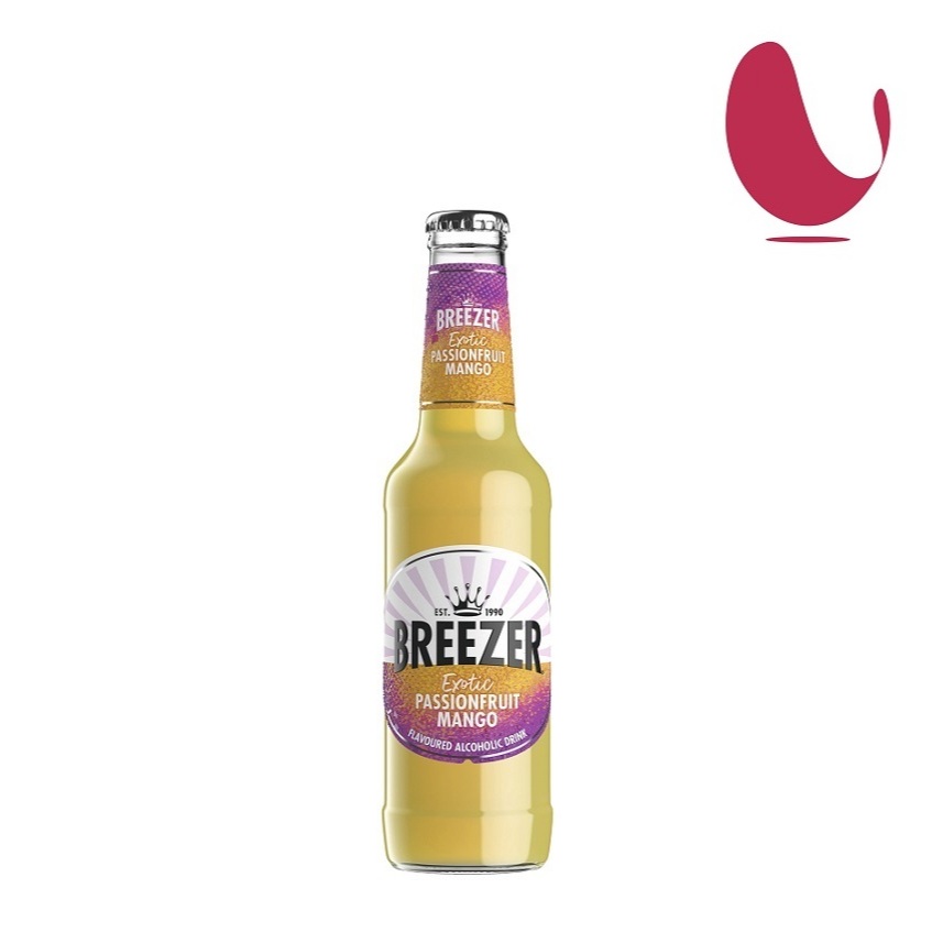 Bacardi Breezer Passionfruit & Mango 275ml X 12 (Exp 09/2025) | Shopee ...