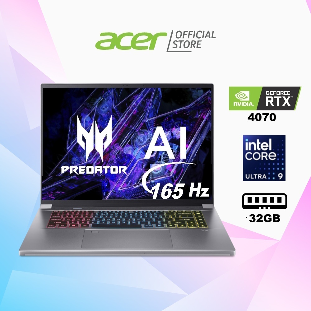 [AI Ready Gaming PC] [NVIDIA RTX 4070 & Intel Core Ultra 9] Predator ...