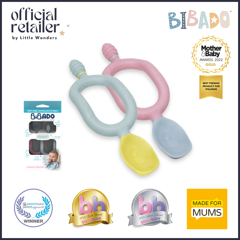 Bibado Multi-stage baby spoon and dipper - Dippit™ (Two-pack) | Shopee ...