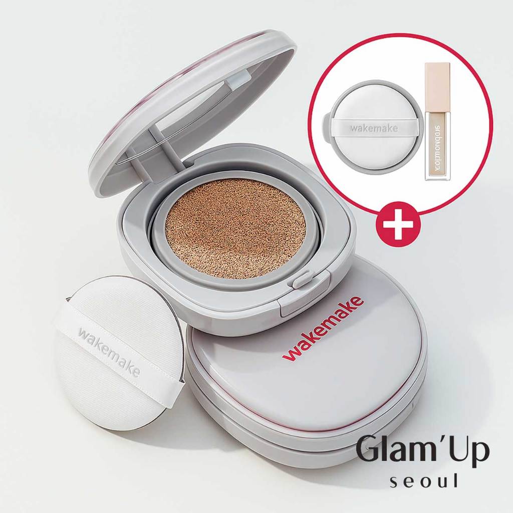 [Wakemake] Seamless Wear Cushion 15g Foundation Olive Young Korea | Shopee Singapore