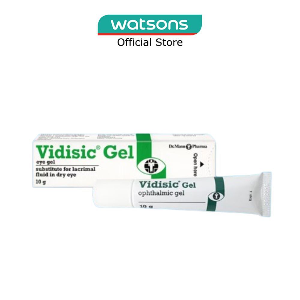 BAUSCH + LOMB Vidisic Gel Eye Gel 10g | Shopee Singapore