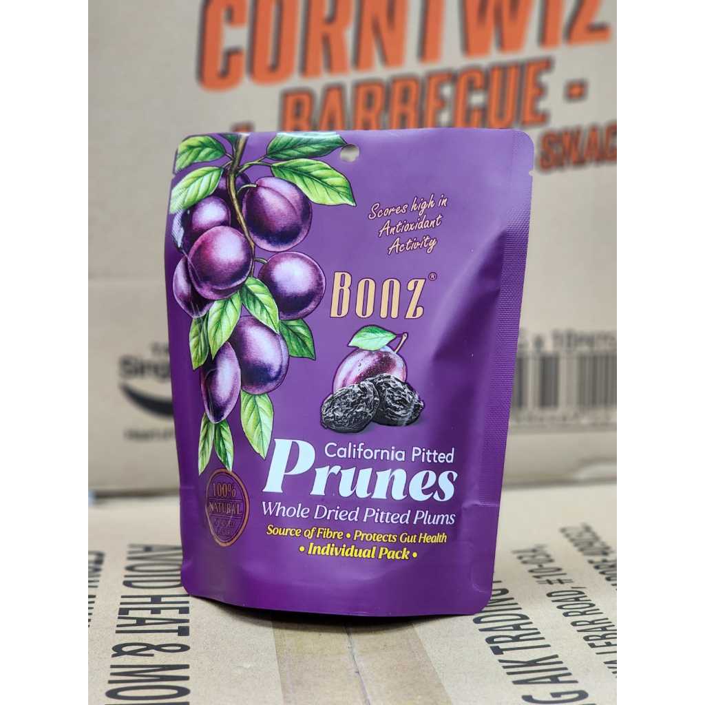 BONZ California Pitted Prunes {Whole Dried Pitted Plums} snack dessert ...