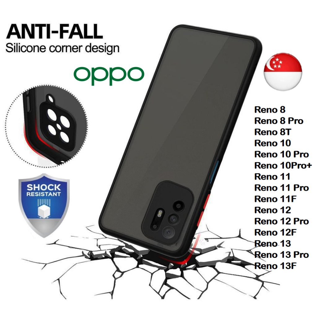 Casing For OPPO Reno 13F 8T Reno12 Pro 810 Pro Fashion Matte Back Plate ...