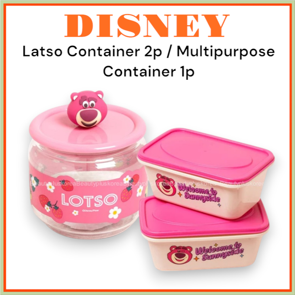 [DISNEY] Latso Container 2p / Multipurpose Container 1p | Shopee Singapore