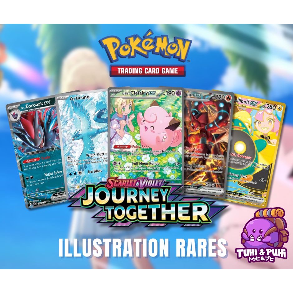 [Pokemon TCG] SV09 English Journey Together illustration Rares ...