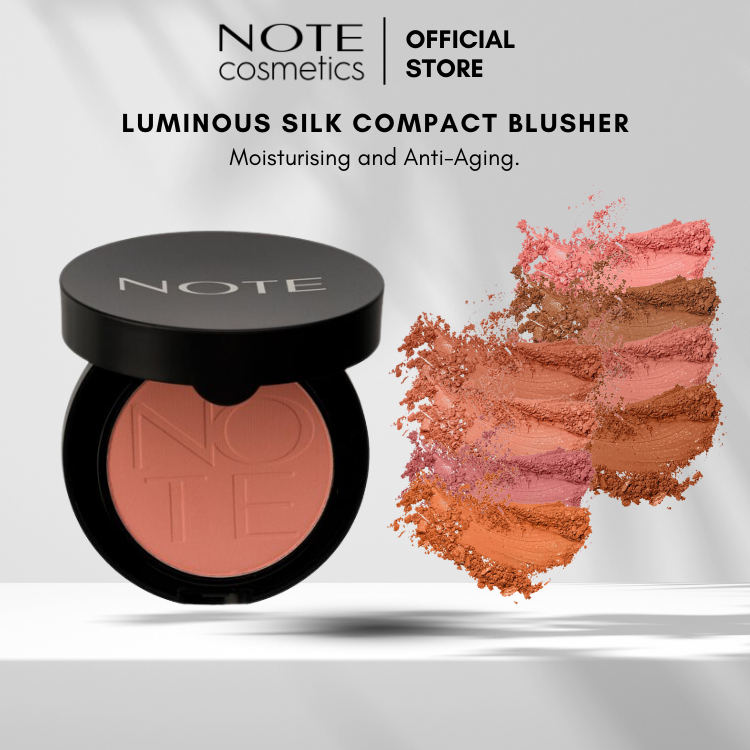 Note Cosmetics Luminous Silk Compact Blusher | Shopee Singapore