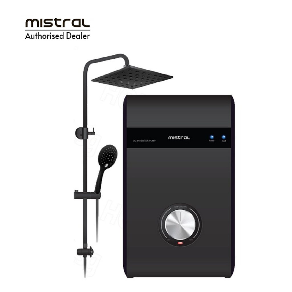 Mistral Shower Heater with DC Pump MSH88MB | Shopee Singapore