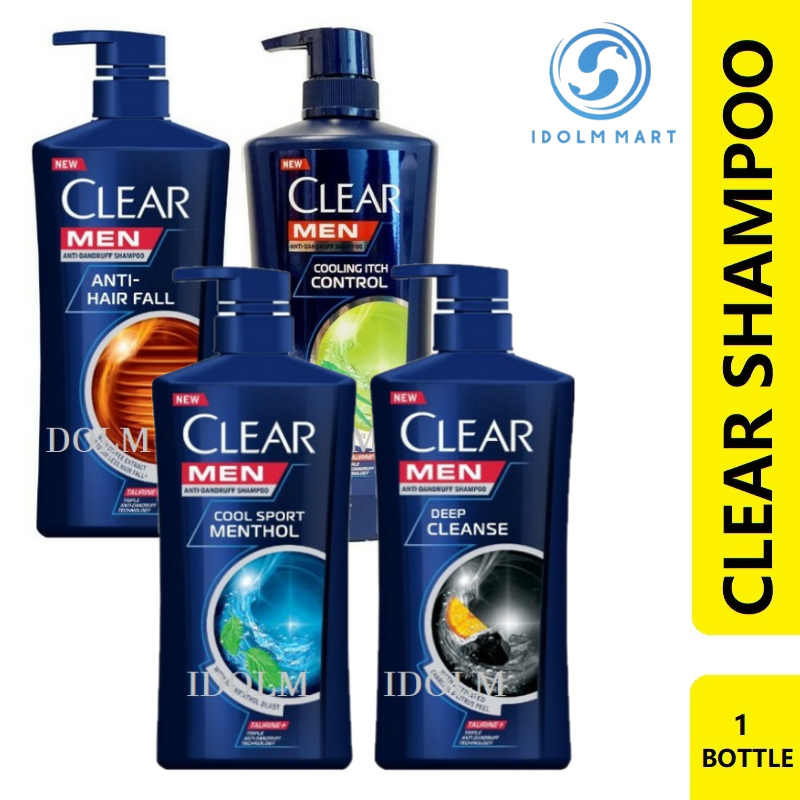 Clear Men Shampoo Anti-Dandruff / Anti Hair Fall / Deep Cleanse / Cool ...