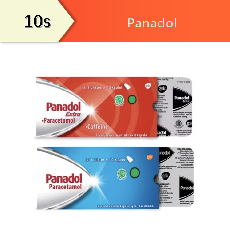 Panadol Extra / Paracetamol Blue 10s | Shopee Singapore