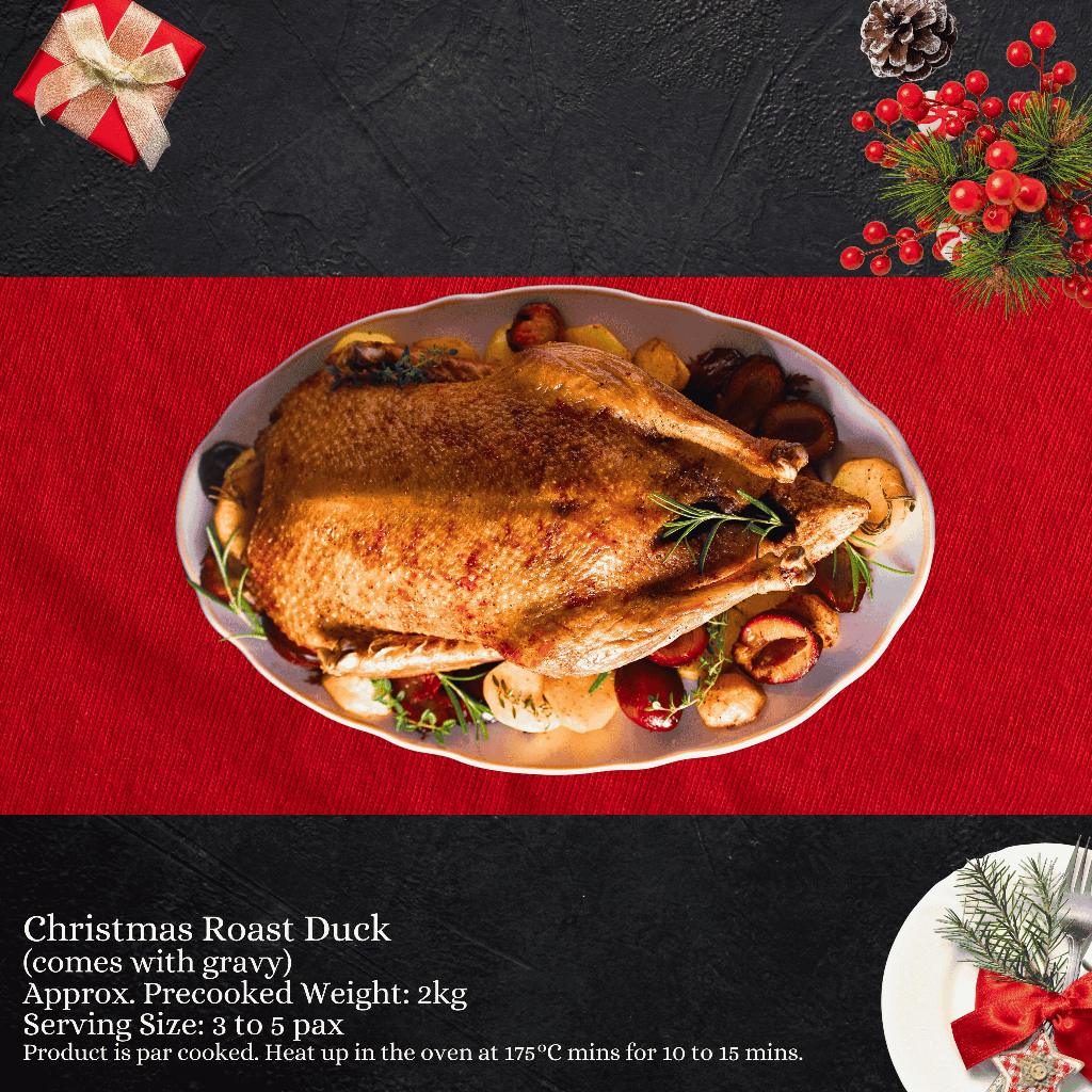 [Christmas Exclusive] Christmas Roast Duck | 2kg | Shopee Singapore