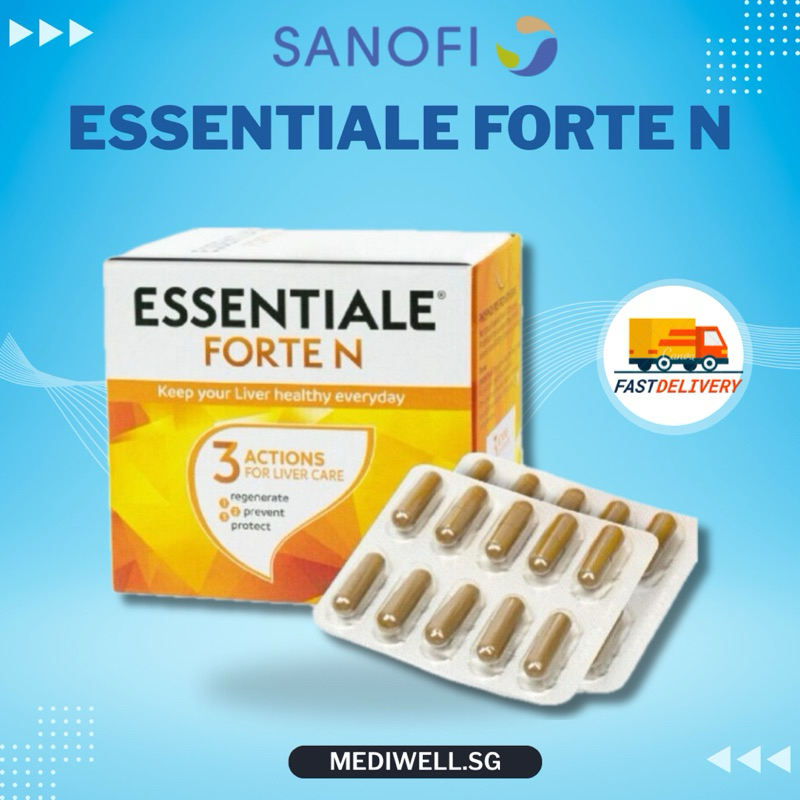 *expiry 2026* ESSENTIALE FORTE N 90 capsules for liver protection ...