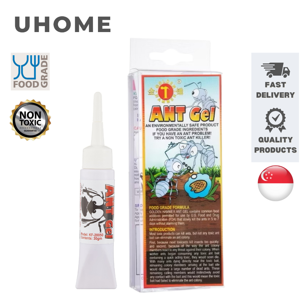 New Packaging Golden Hammer Ant Gel 30g | Shopee Singapore