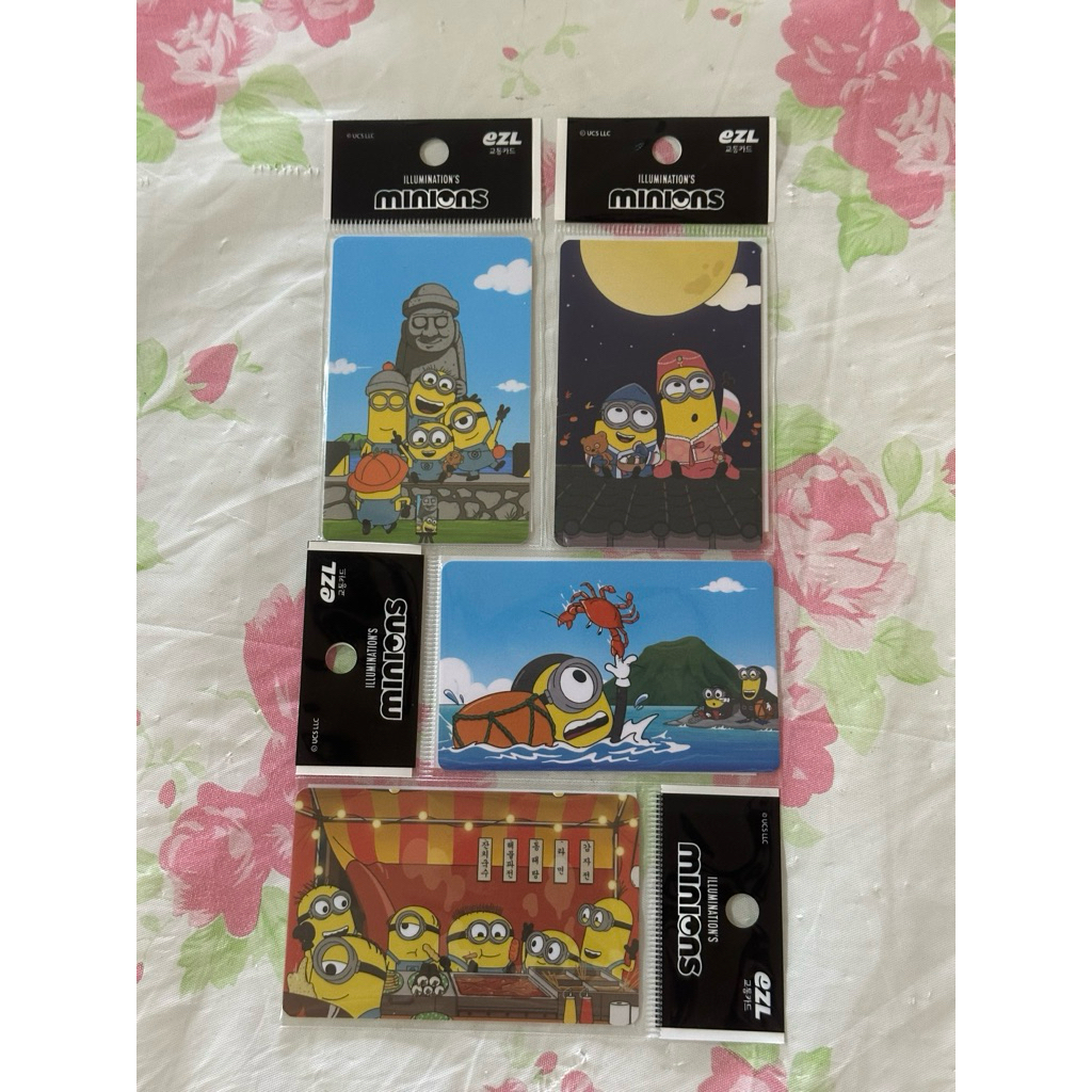 despicable me minions EZL card (like tmoney transport card for usage in ...