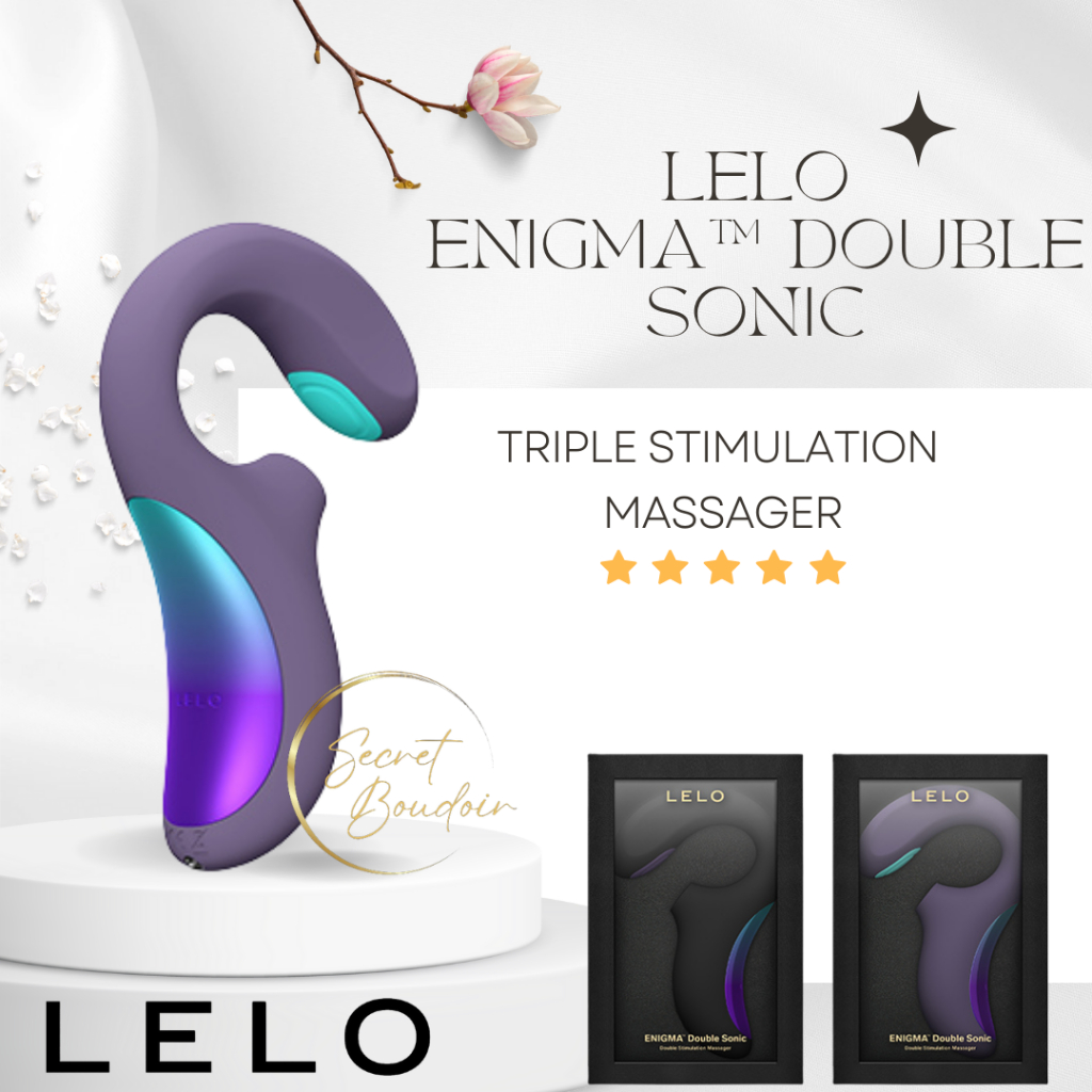 LELO - Enigma Double Sonic Triple Stimulation Massager (App-Controlled) | Shopee Singapore