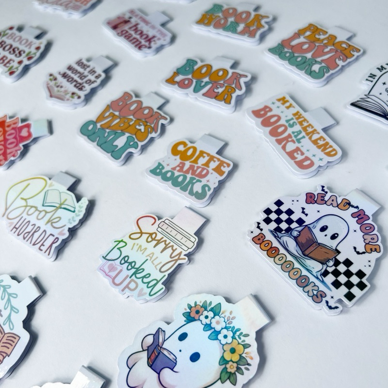 [SG] Magnetic Slim Bookmarks | Assorted Designs | Shopee Singapore
