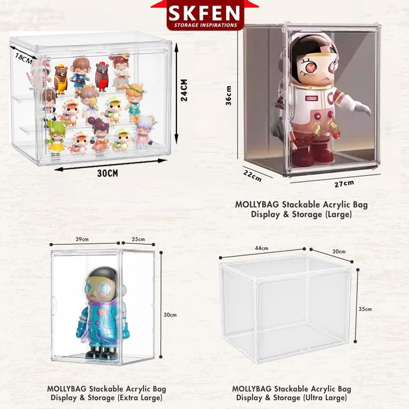 【SG Stock】Molly 400 % display box Popmart display box Pop mart Display ...