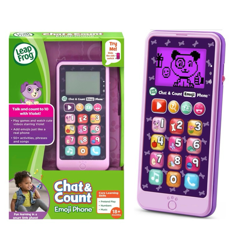 🔥Ready Stock🔥Brand New Authentic LeapFrog Chat and Count Emoji Smart ...