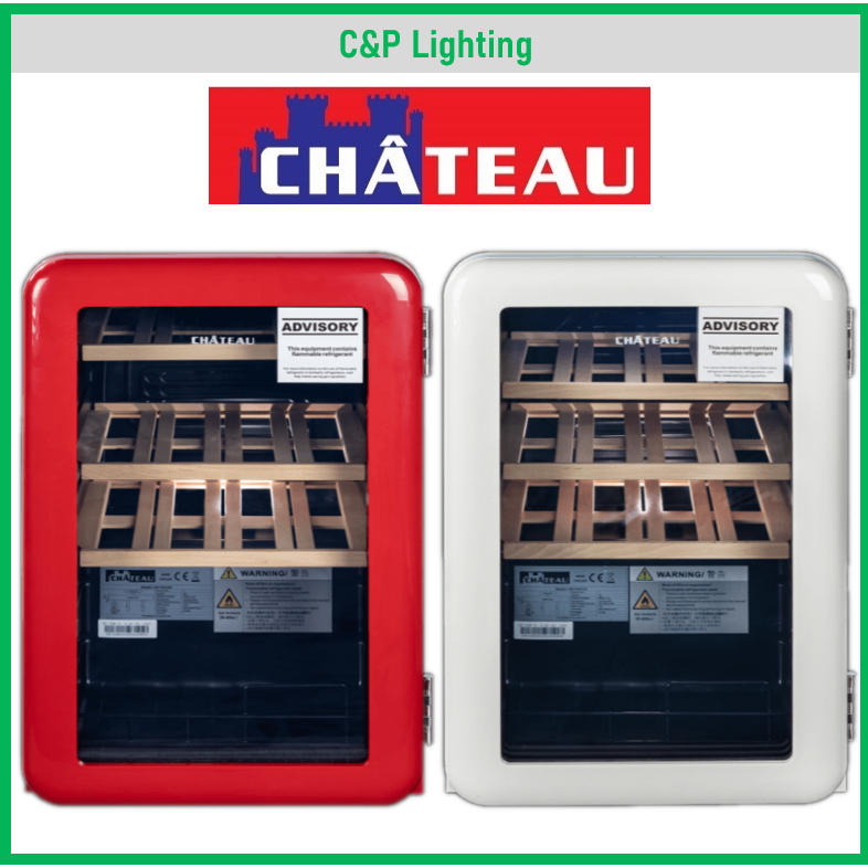Chateau 24 Bottles Wine Chiller Cooler CW P241RH / CW P241CH | Shopee ...