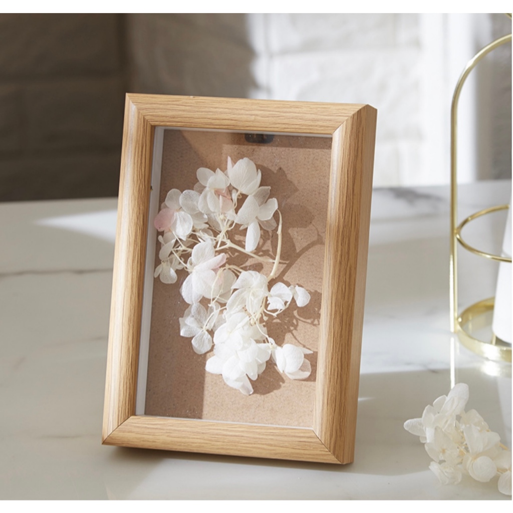 SG Stock [Offer] 4R Wooden Photo Frame Hollow 1cm Picture Frame ...