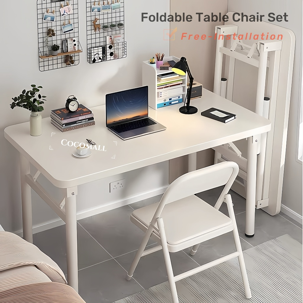 [SG Stock] Free-Installation Foldable Dinning Table Study Table Home ...