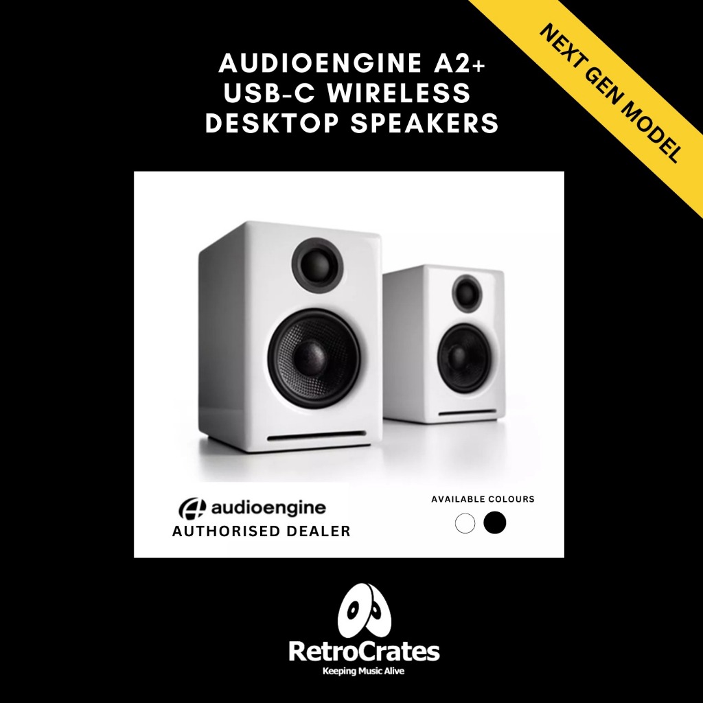 Audioengine A2+ Next Gen Speakers w/ USB-C | Shopee Singapore