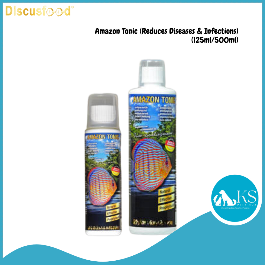 DiscusFood Amazon Tonic (Reduces Diseases & Infections)(125ml/500ml ...